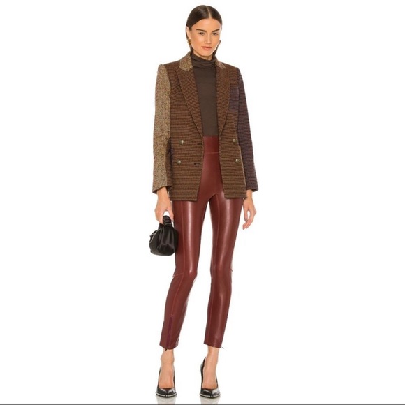 A.L.C. | Pants & Jumpsuits | Nwt Alc X Revolve Burgundy Leather Pants ...